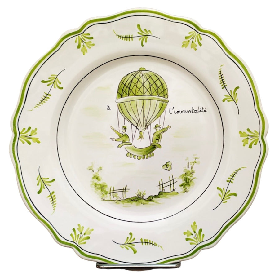 Hand Painted Ceramic Plates – Bourg-Joly Malicorne
